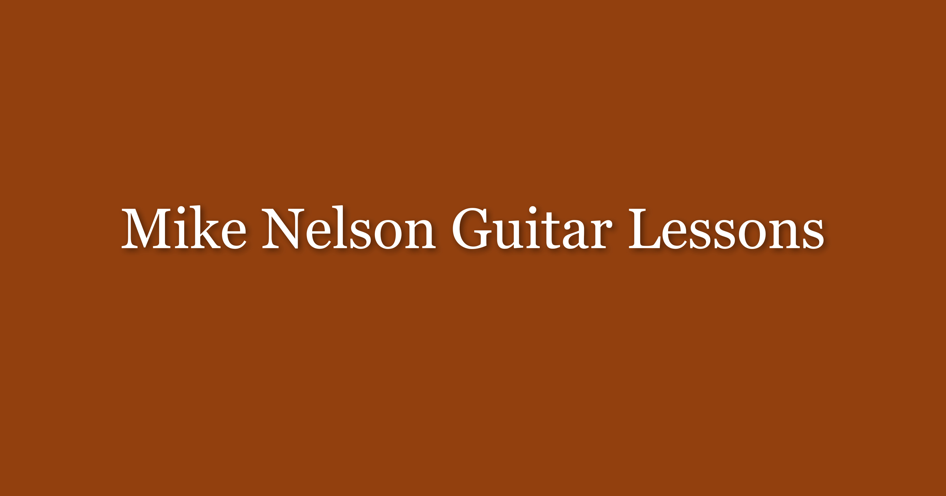 Pentatonic Scale Exercises